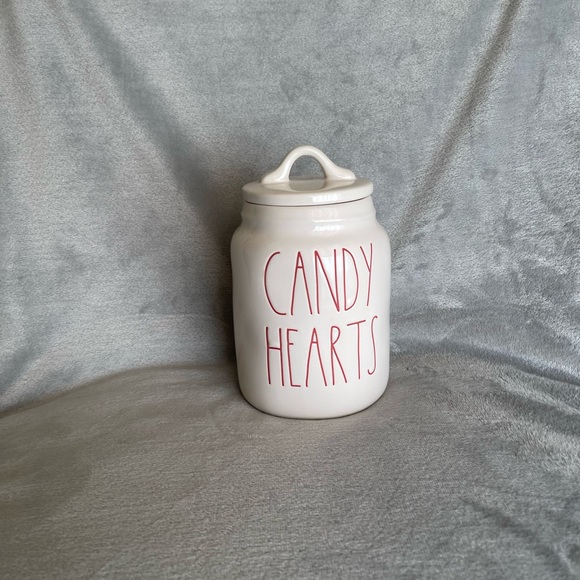 Rae Dunn | Other | Rae Dunn Candy Hearts Canister | Poshmark